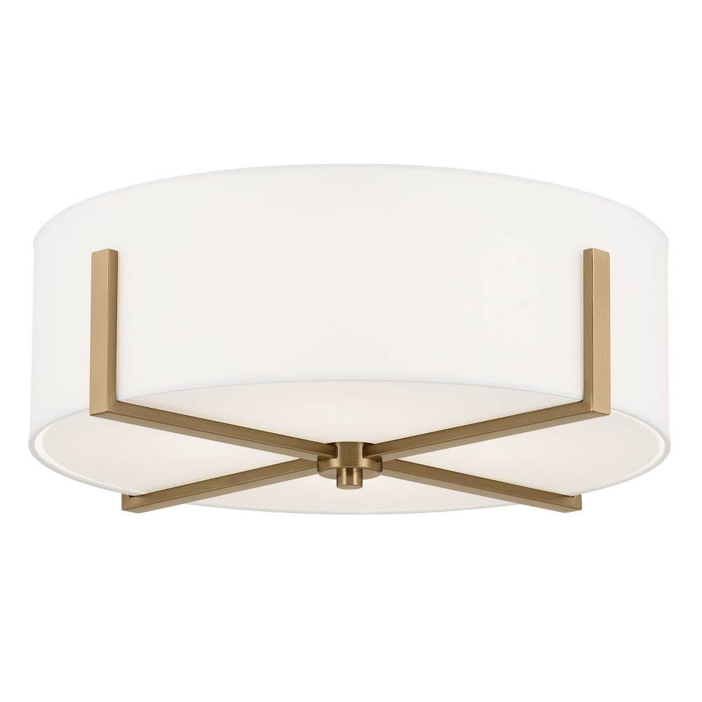 Kichler Lighting - Malen - 4 Light Flush Mount-8.25 Inches Tall and 20 ...